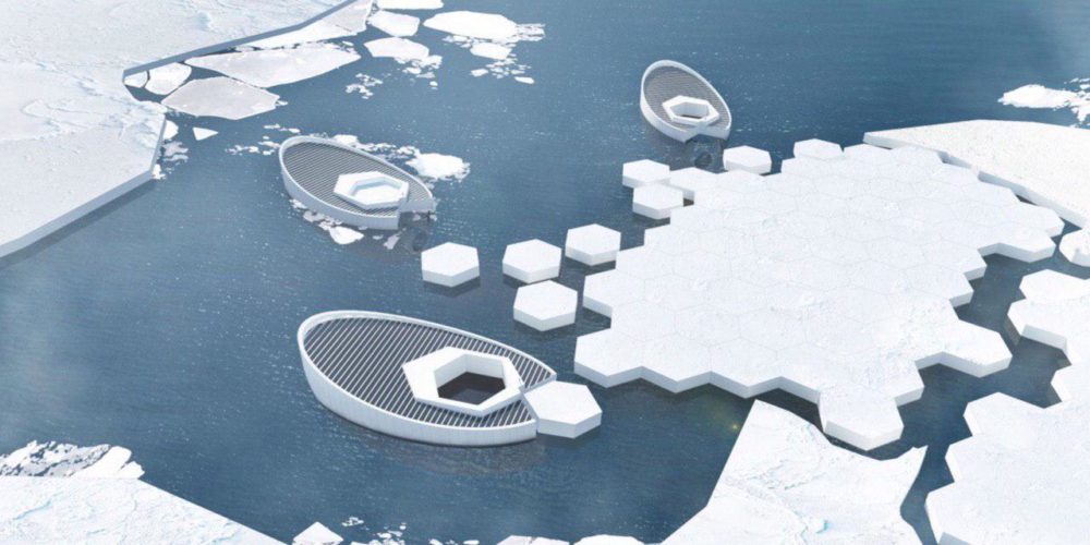 Indonesia: Jóvenes diseñan submarino que produce icebergs